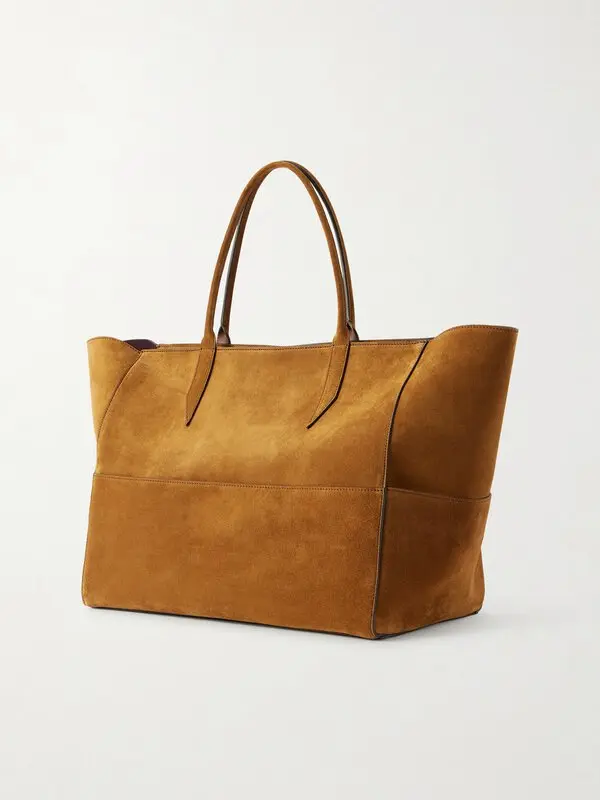 METIER Incognito 42 Cabas Suede Tote - Brown