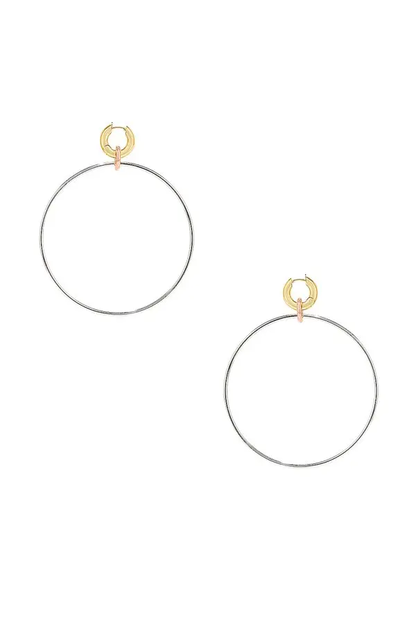 SPINELLI KILCOLLIN Altaire Hoop Earrings - Sterling Silver