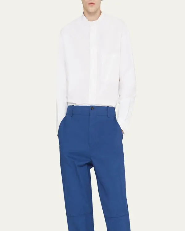 3.1 Phillip Lim Cotton-nylon Twill Cargo Pants - Blue