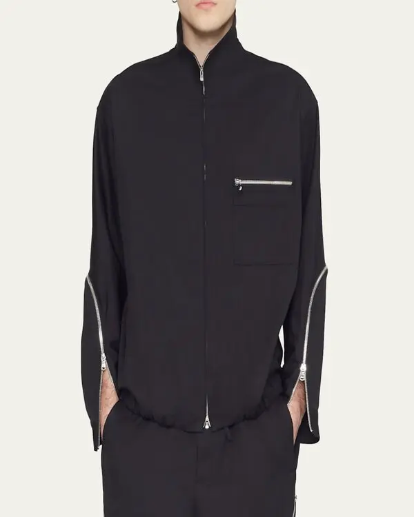 3.1 Phillip Lim Curve-zip Blouson Jacket