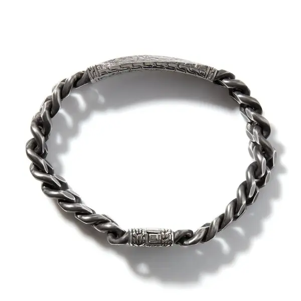 John Hardy Reticulated Curb Chain Bracelet