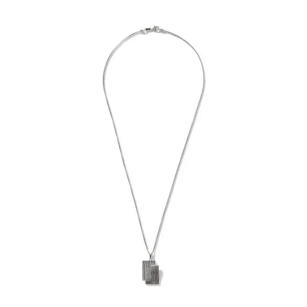 John Hardy Bamboo Striated Pendant Necklace
