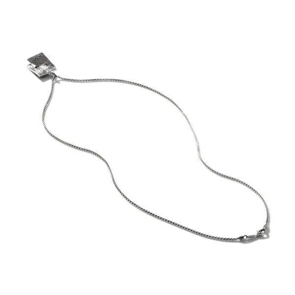 John Hardy Bamboo Striated Pendant Necklace