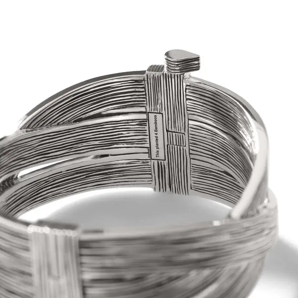 John Hardy Bamboo Hinged Bangle Wide