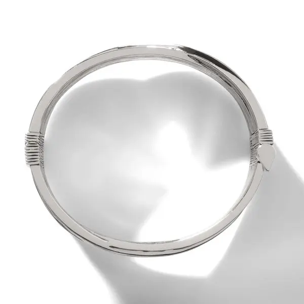 John Hardy Bamboo Hinged Bangle Wide