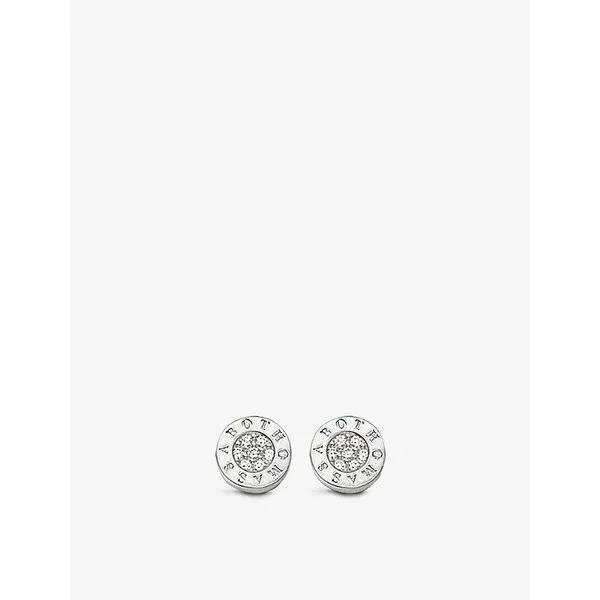 THOMAS SABO Classic Stud Earrings - White