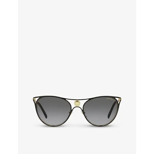 Versace Ve2237 Cat-eye Sunglasses - Black