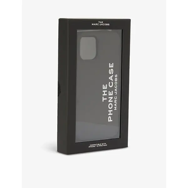 Marc Jacobs Logo-Print Silicone Iphone 12 Pro Max Phone Case