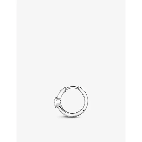 THOMAS SABO Heart Sterling-silver Single Hoop Earring