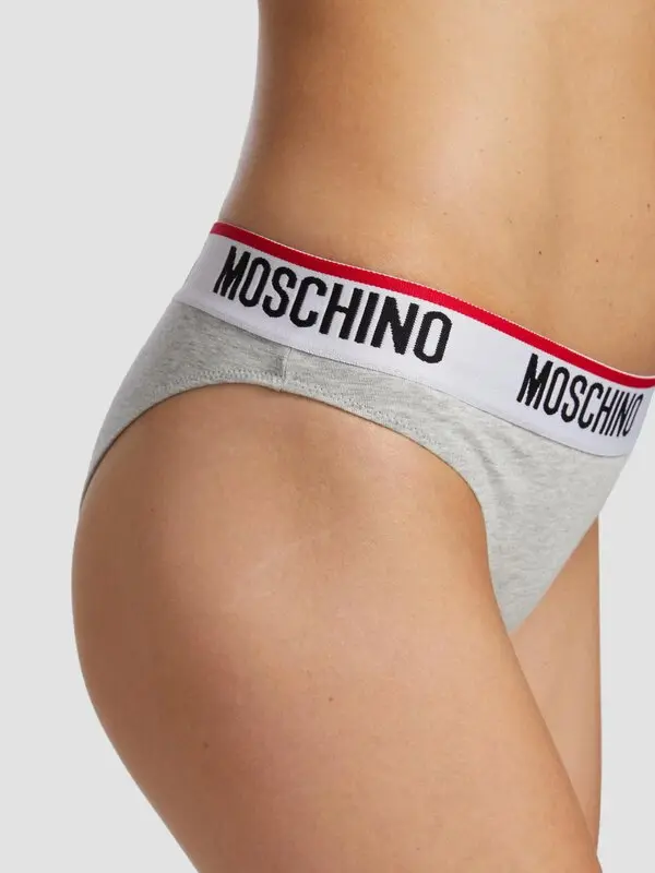 Moschino Logo Band Briefs