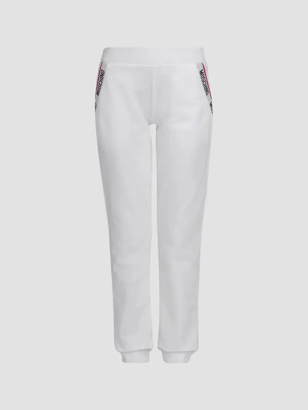 Moschino Stretch-cotton Jogger Pants