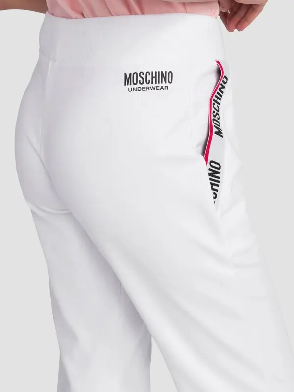 Moschino Stretch-cotton Jogger Pants