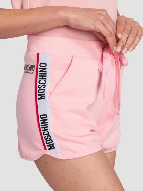 Moschino Stretch-cotton Track Shorts