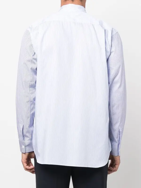 Comme Des Garçons Forever Multi-stripe Shirt - Blue
