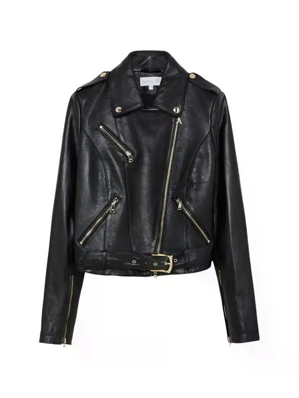 Patrizia Pepe Long Sleeve Biker Jacket