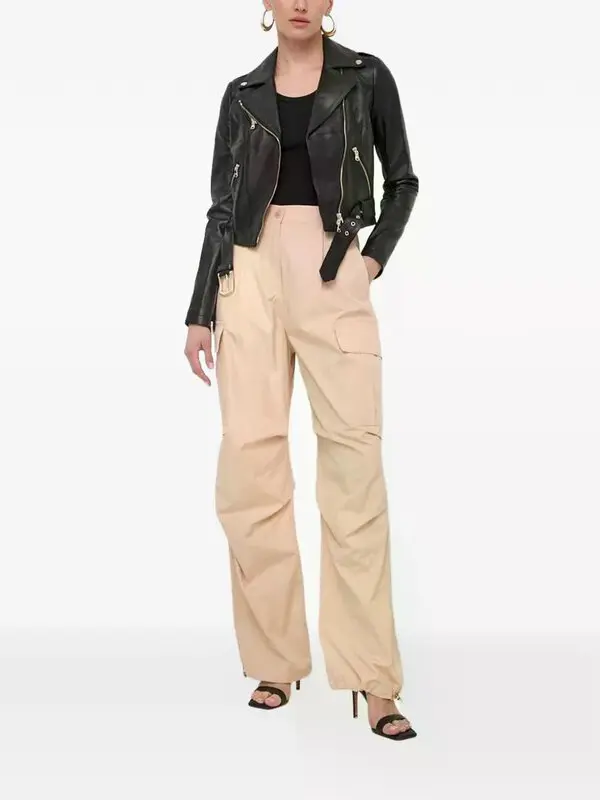 Patrizia Pepe Long Sleeve Biker Jacket