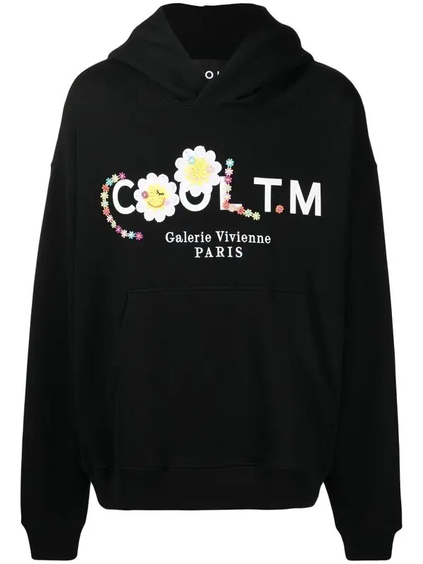 COOL T.M Logo Embroidered Hoodie