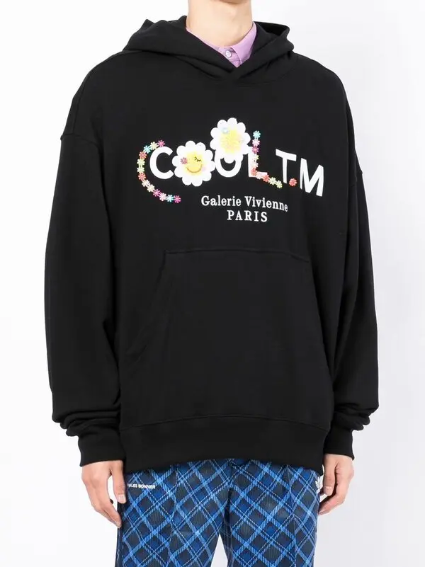 COOL T.M Logo Embroidered Hoodie