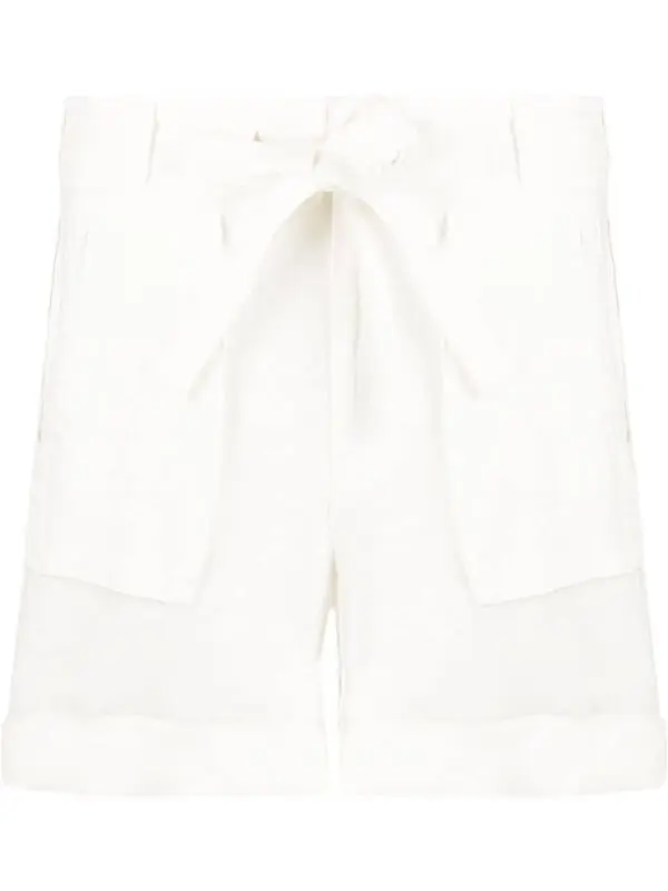 Polo Ralph Lauren Belted Cargo Shorts - White