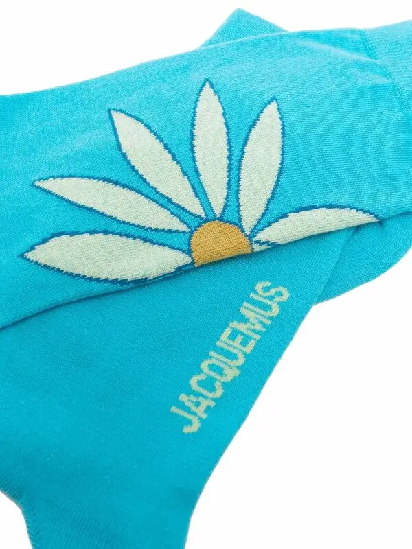 Jacquemus Floral-pattern Socks