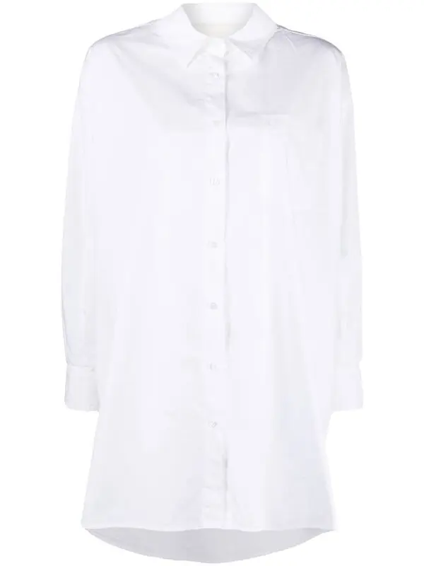 Iceberg Embroidered-logo Cut-out Shirt