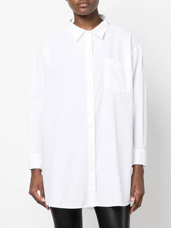 Iceberg Embroidered-logo Cut-out Shirt