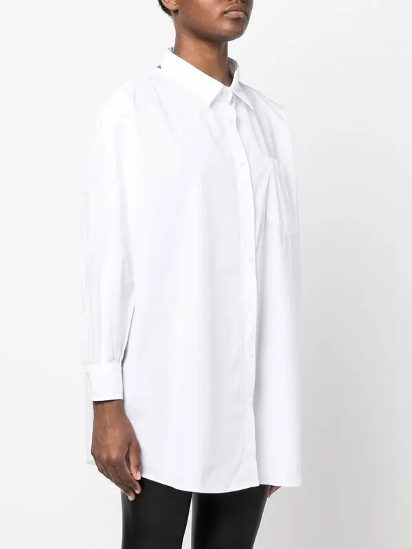Iceberg Embroidered-logo Cut-out Shirt