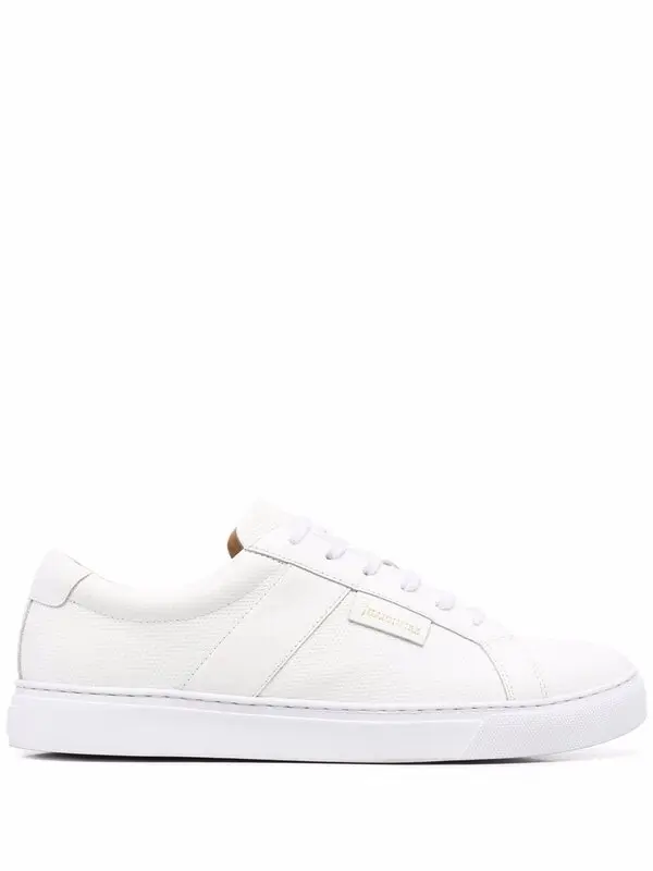 BILLIONAIRE Leather Low-top Sneakers