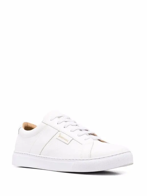 BILLIONAIRE Leather Low-top Sneakers