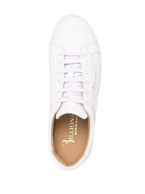 BILLIONAIRE Leather Low-top Sneakers