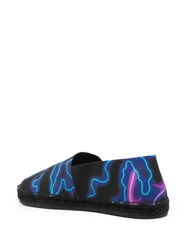 Valentino Garavani Vltn Logo-print Espadrilles - Black