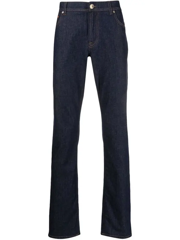 Corneliani Slim Cut Denim Jeans