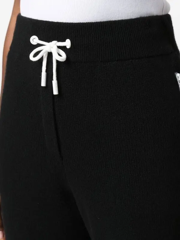 Max & Moi Rib-knit Merino Blend Shorts