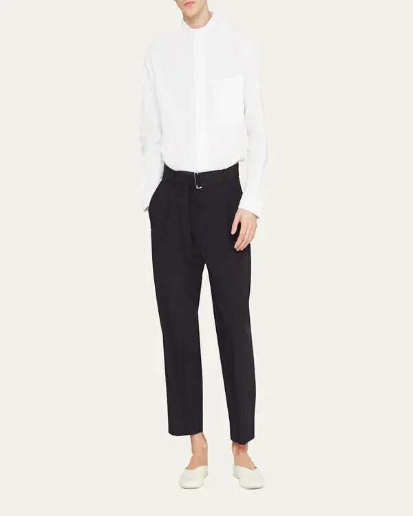 3.1 Phillip Lim Cropped Wool-blend Trousers