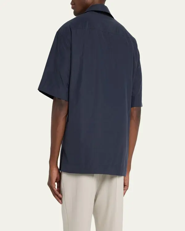 3.1 Phillip Lim Half-zip Popover Shirt
