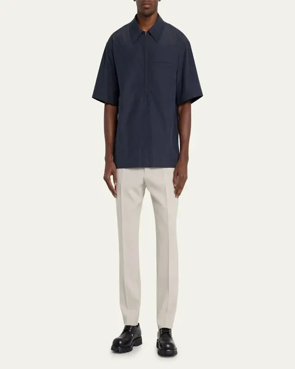 3.1 Phillip Lim Half-zip Popover Shirt