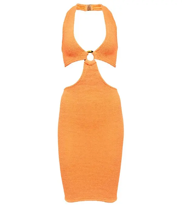 Hunza G Cecile Cutout Minidress