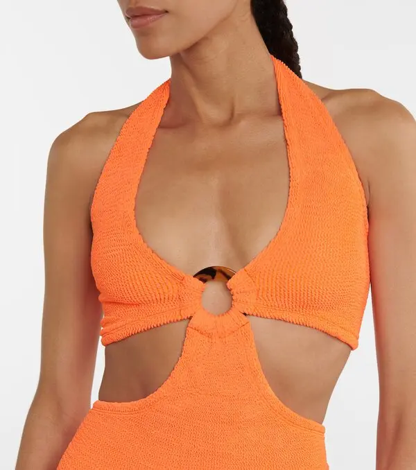 Hunza G Cecile Cutout Minidress