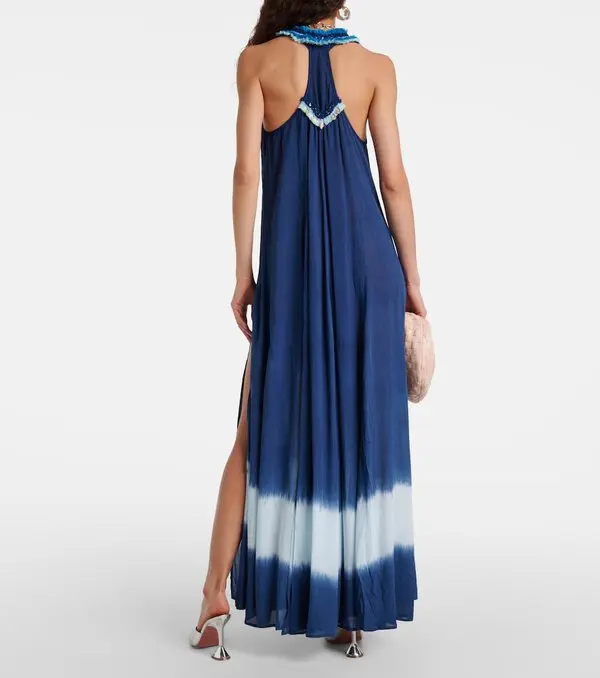 Poupette St Barth Nava Floral Maxi Dress