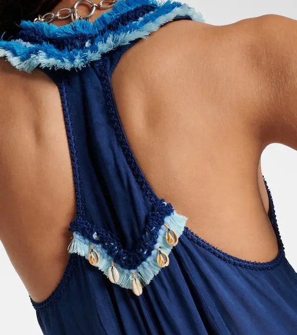 Poupette St Barth Nava Floral Maxi Dress