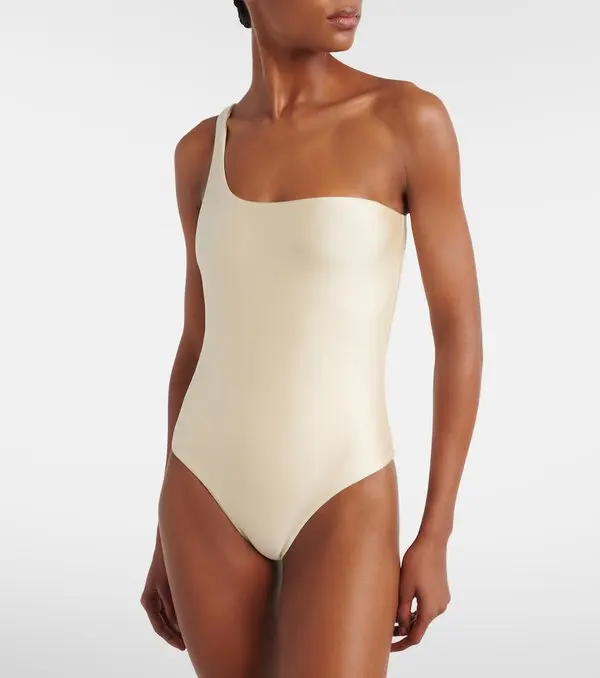 Jade Swim Evolve One-shoulder Swimsuit - White