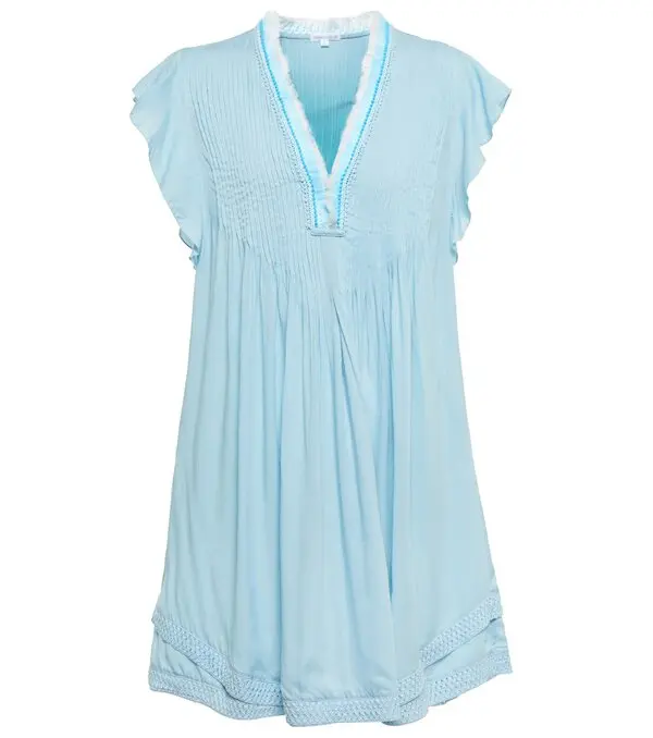 Poupette St Barth Sasha Minidress - Blue