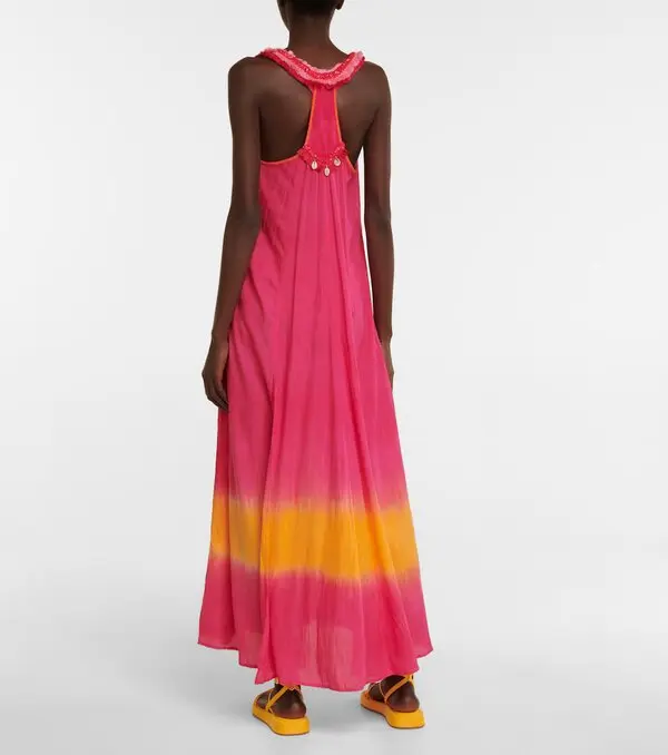 Poupette St Barth Nava Tie-dye Maxi Dress