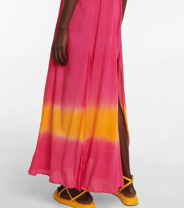 Poupette St Barth Nava Tie-dye Maxi Dress