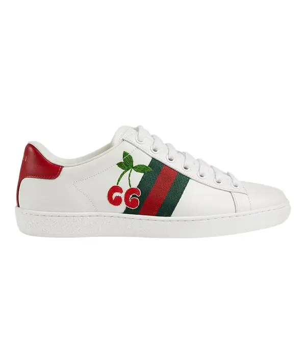 Gucci Ace Sneaker With Cherry