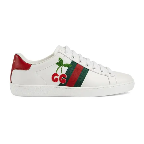 Gucci Ace Sneaker With Cherry