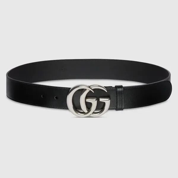 Gucci Gg Marmont Belt - Black