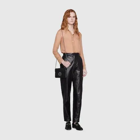 Gucci Dionysus Wallet On Chain Leather