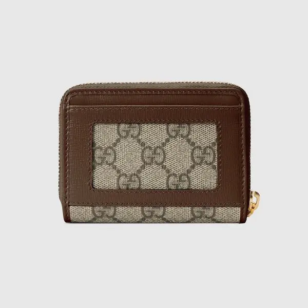 Gucci Horsebit 1955 Card Case Gg Canvas