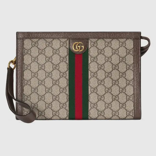 Gucci Ophidia Pouch - Beige